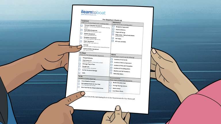 What Is a Float Plan and a Pre-Departure Checklist? | ilearntoboat